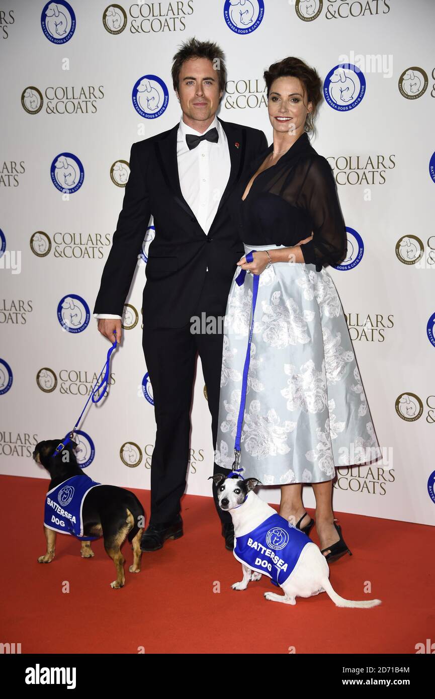 Sarah Parish and James Murray attending the Battersea Dogs and Cats ...