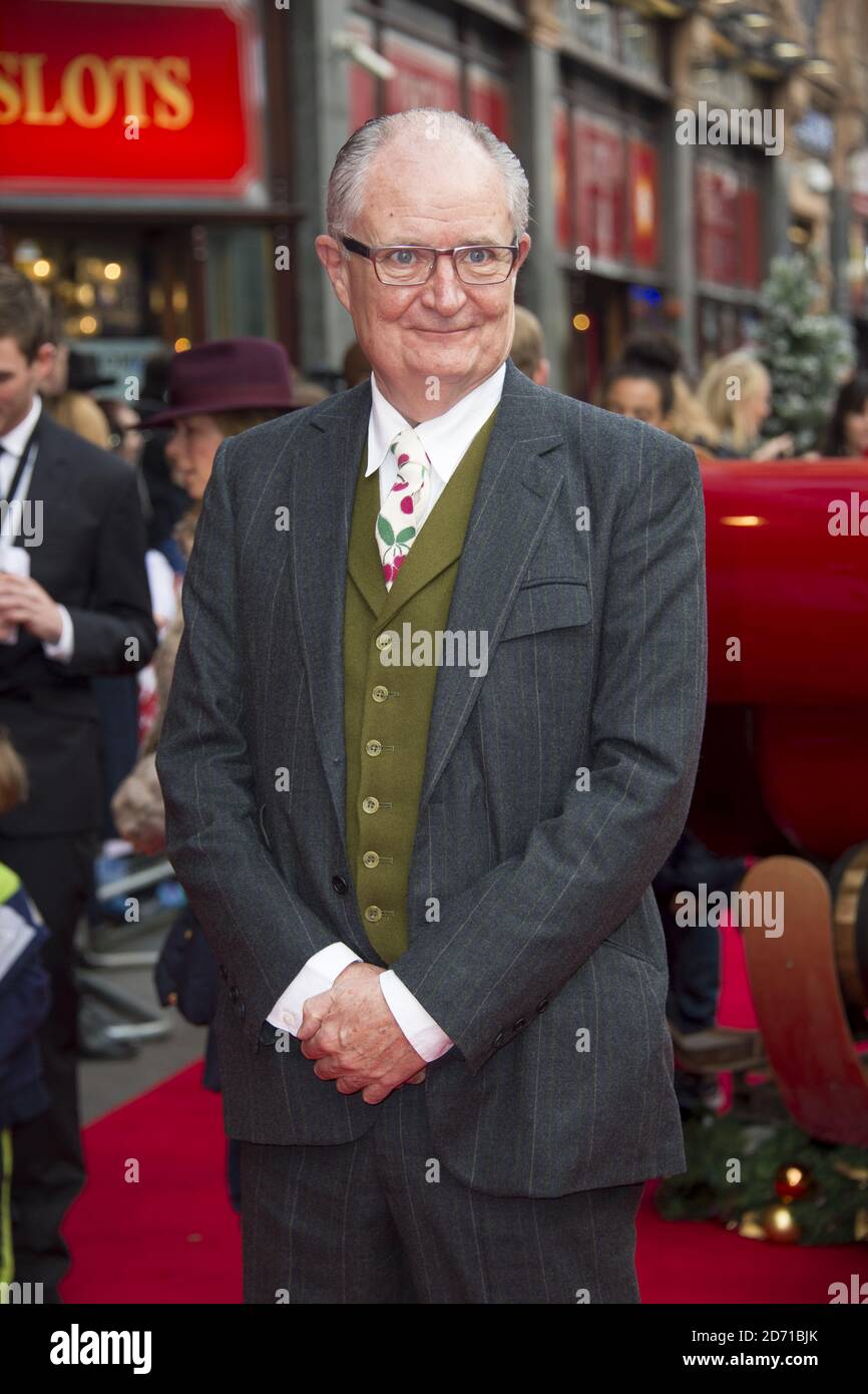 Jim Broadbent attending the premiere of Get Santa, at the Vue cinema in ...