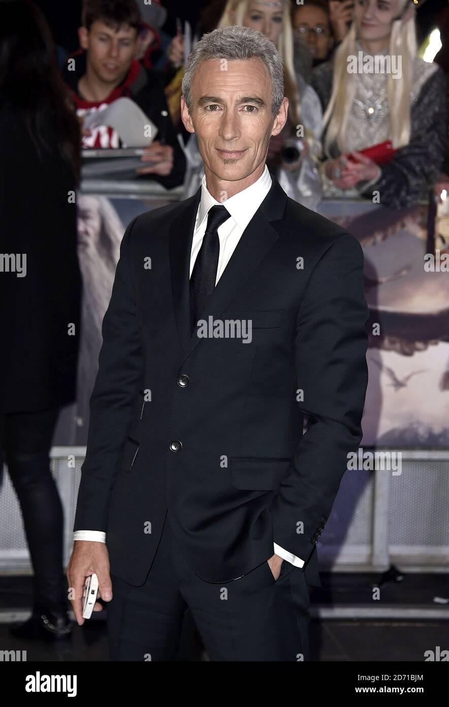 Jed Brophy arriving at The Hobbit: The Battle Of The Five Armies World ...