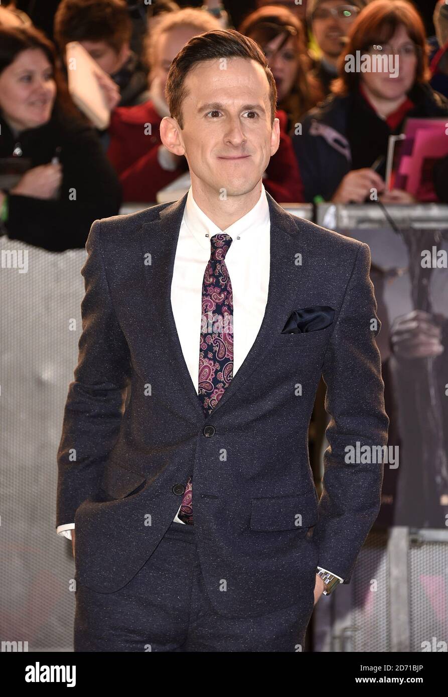 Adam Brown arriving at The Hobbit: The Battle Of The Five Armies World ...