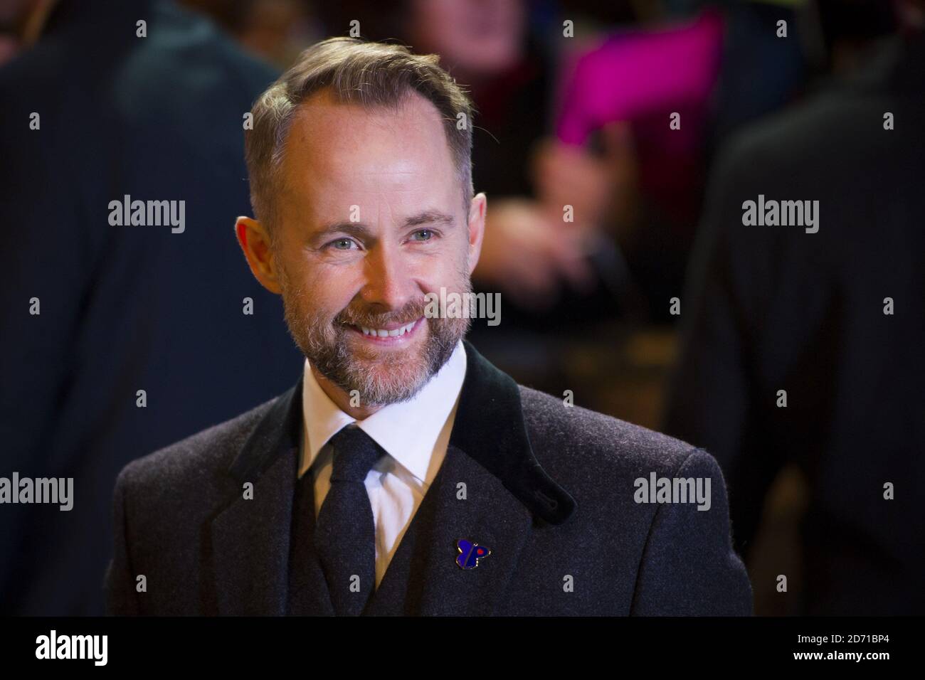 Billy Boyd arriving at The Hobbit: The Battle Of The Five Armies World ...