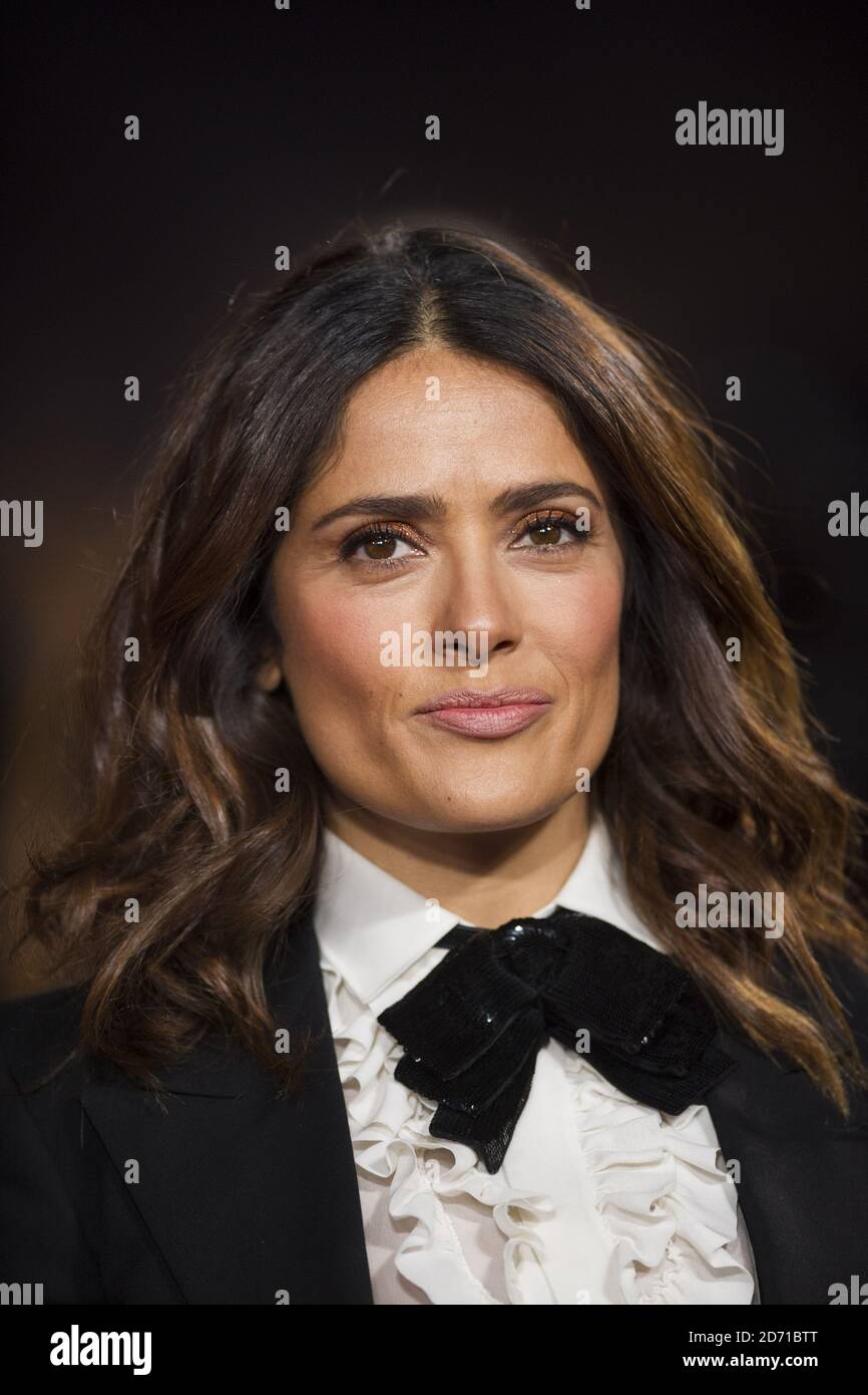 Selma Hayek attending the world premiere of Exodus Gods and Kings, in ...