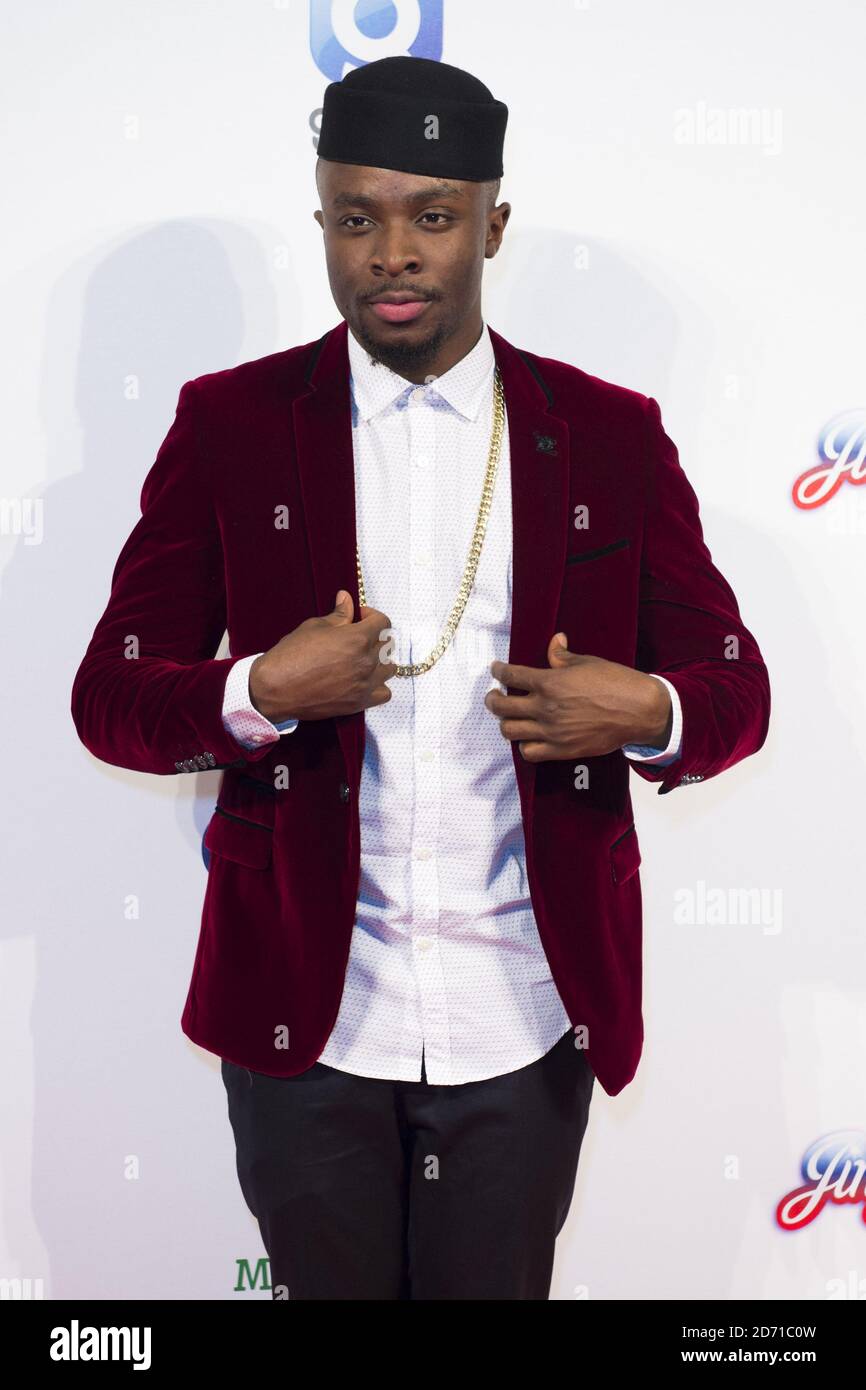 Fuse ODG attending the Capital FM Jingle Bell Ball, at the O2 arena in ...