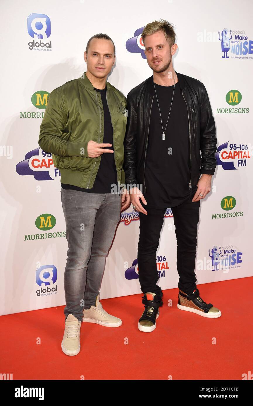 Joe "Wooz" Lenzie (left) and Cameron Edwards of Sigma pictured ...