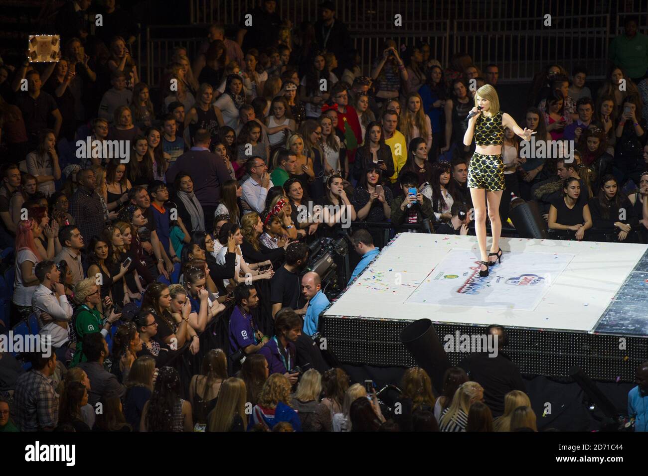 EXCLUSIVE*** Taylor Swift live on stage during the Capital FM Jingle ...