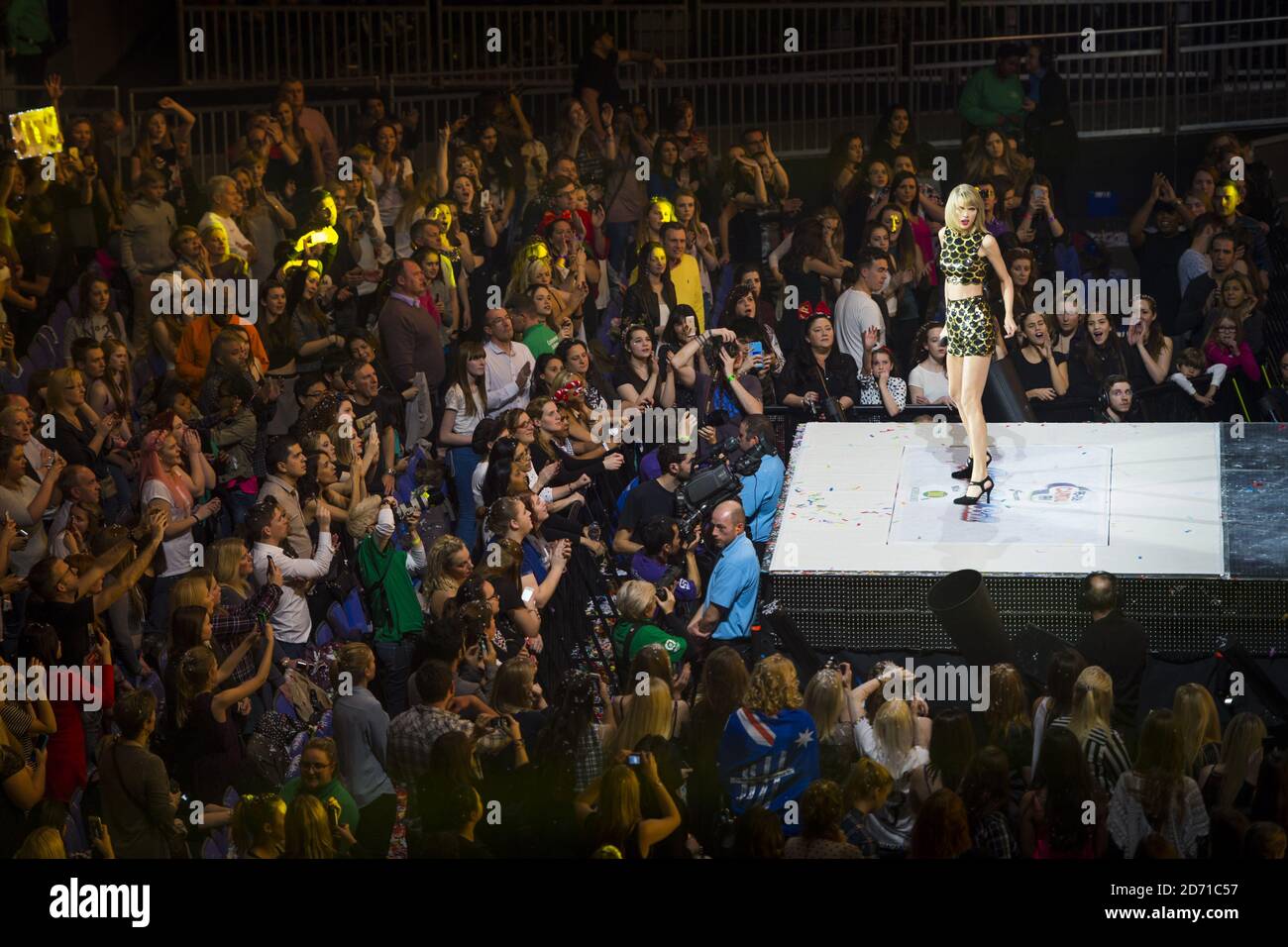 EXCLUSIVE*** Taylor Swift live on stage during the Capital FM Jingle ...