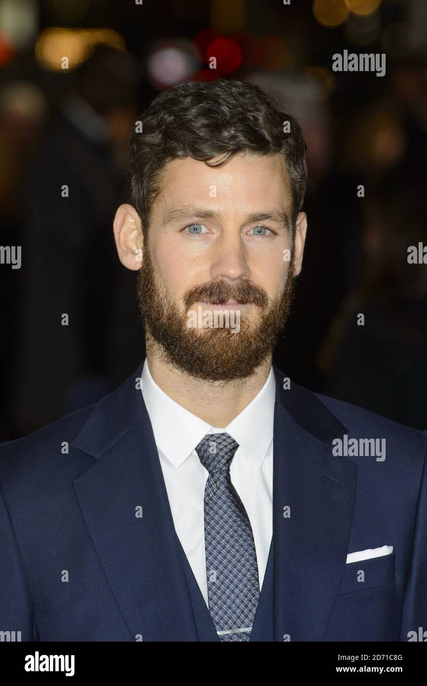 Henry Garrett attending the premiere of testament of Youth, at the ...
