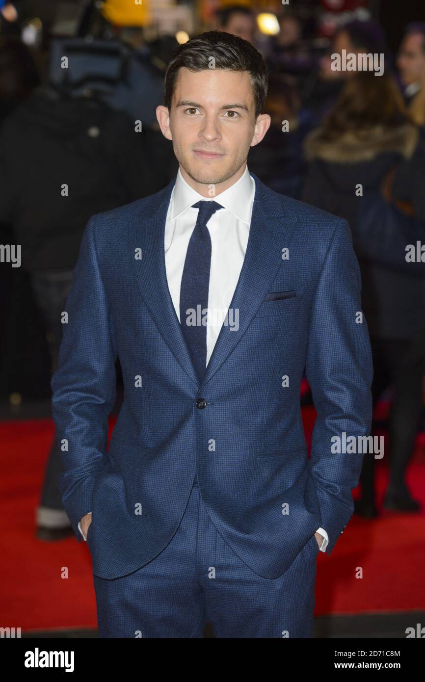 Jonathan Bailey attending the premiere of testament of Youth, at the ...
