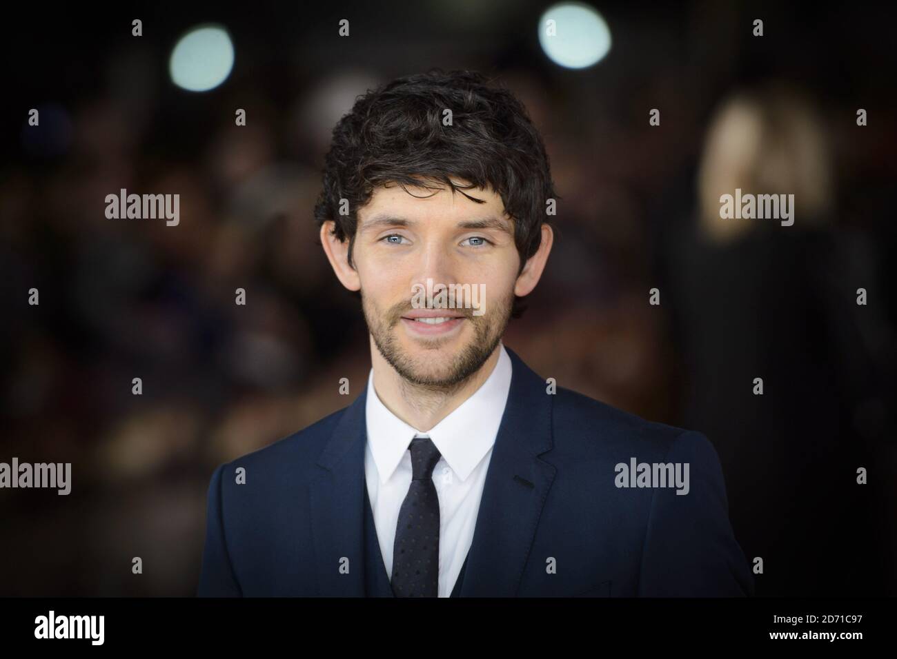 Colin Morgan attending the premiere of testament of Youth, at the ...