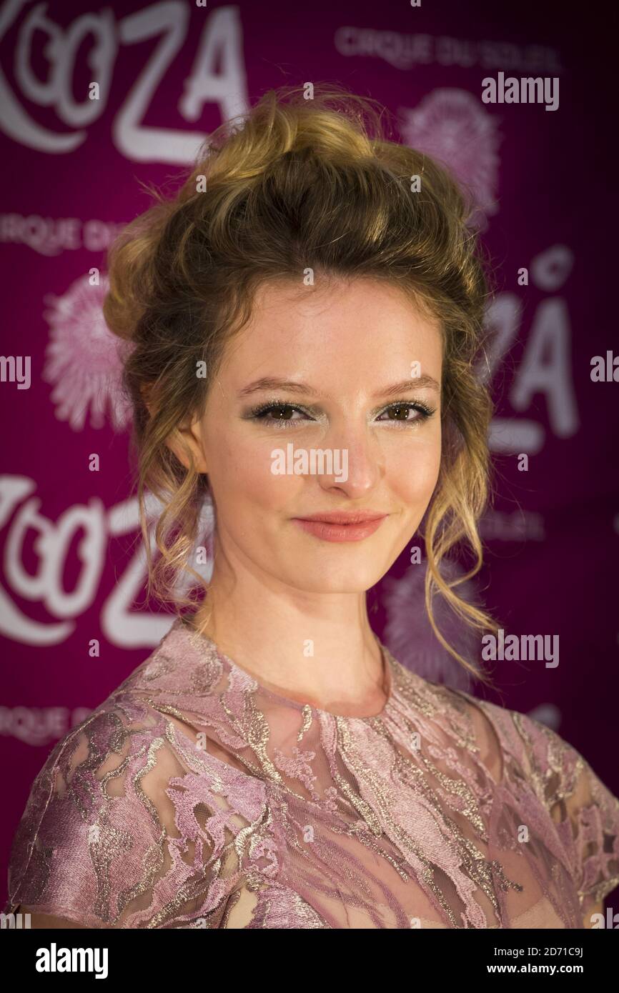 Dakota Blue Richards attending the premiere of Cirque du Soleil - Kooza ...