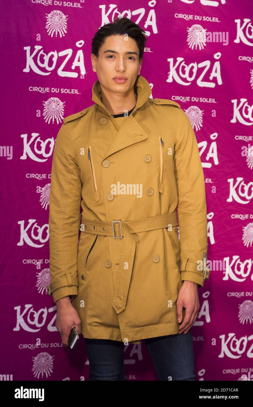 Nat Weller attending the premiere of Cirque du Soleil - Kooza, at the ...