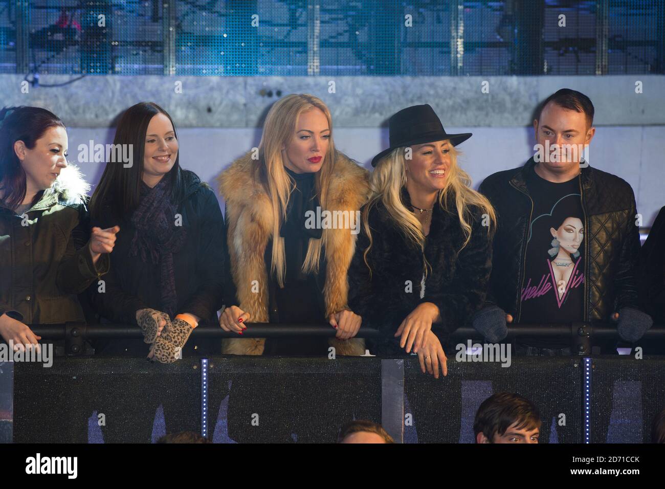 Aisleyne Horgan-Wallace in the crowd during filming at the launch of ...
