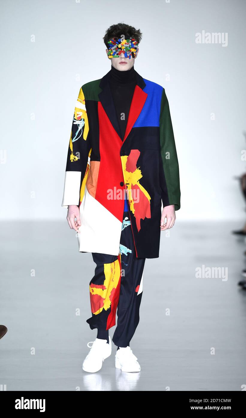 Models on the catwalk at the Agi and Sam fashion show, held at Victoria ...