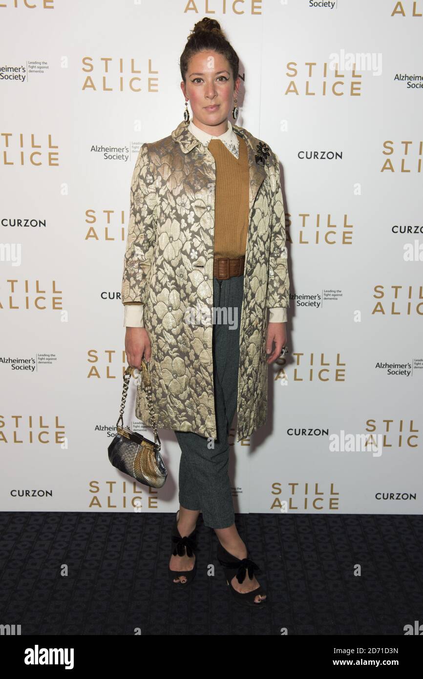 Natalie Casey attending a VIP screening of Still Alice, held at the ...