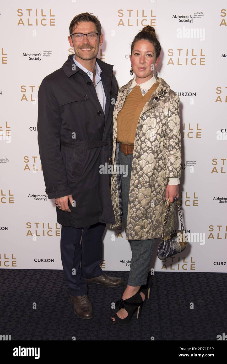 John Partridge and Natalie Casey attending a VIP screening of Still ...