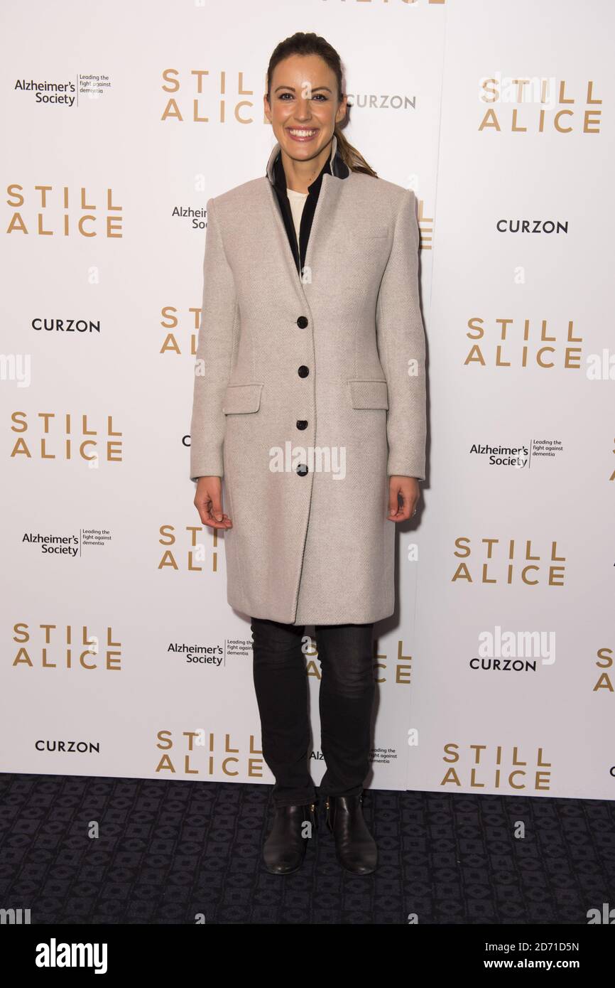 Charlie Webster attending a VIP screening of Still Alice, held at the ...