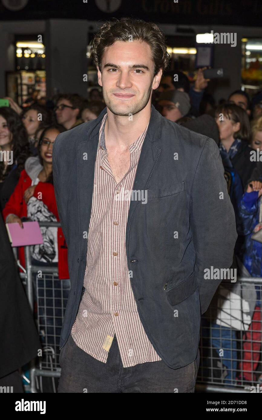 Tom Bateman attending the WhatsOnStage Awards night, at the Prince of ...