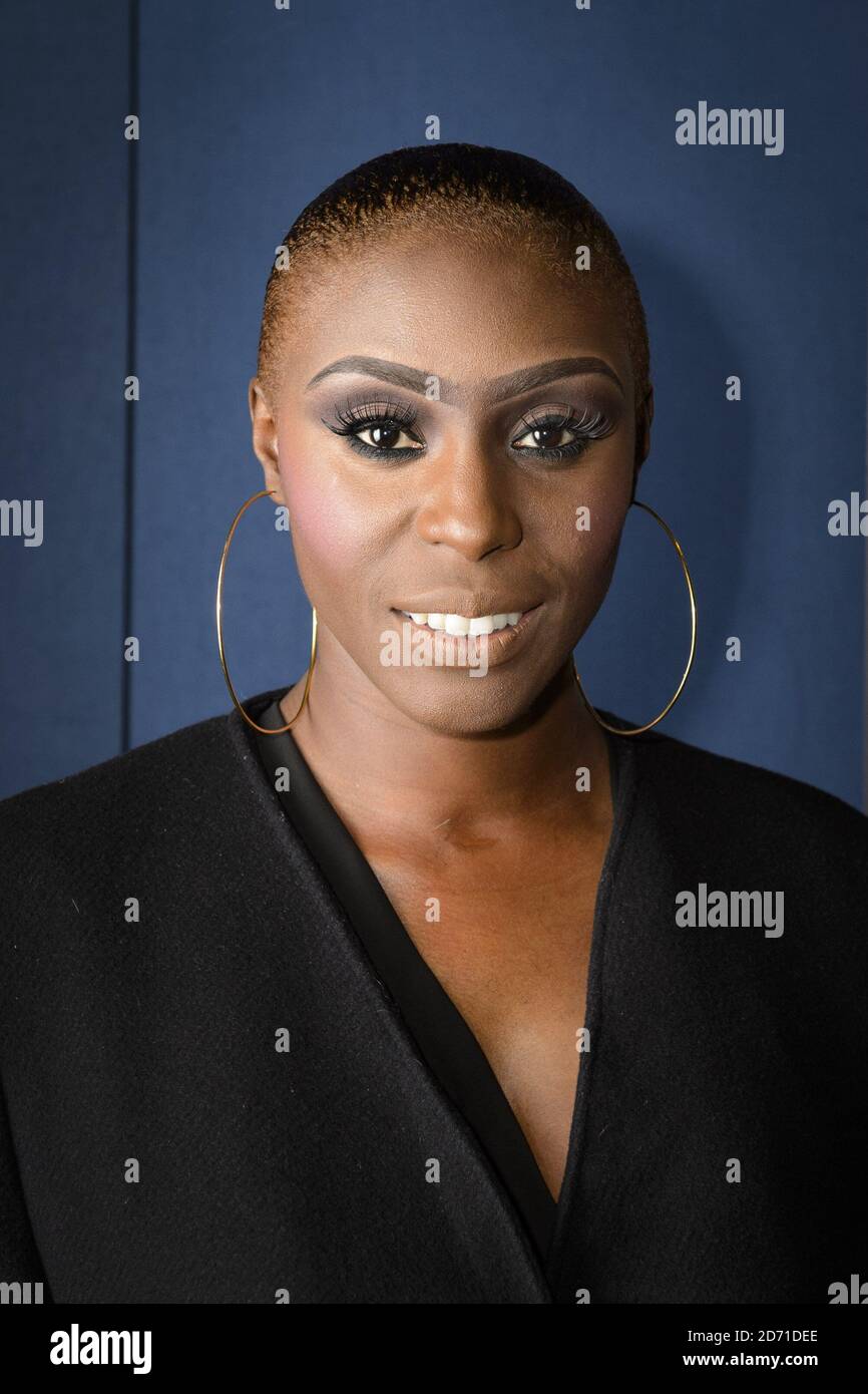 Laura Mvula pictured at the Soho Screening Rooms in London, as she ...