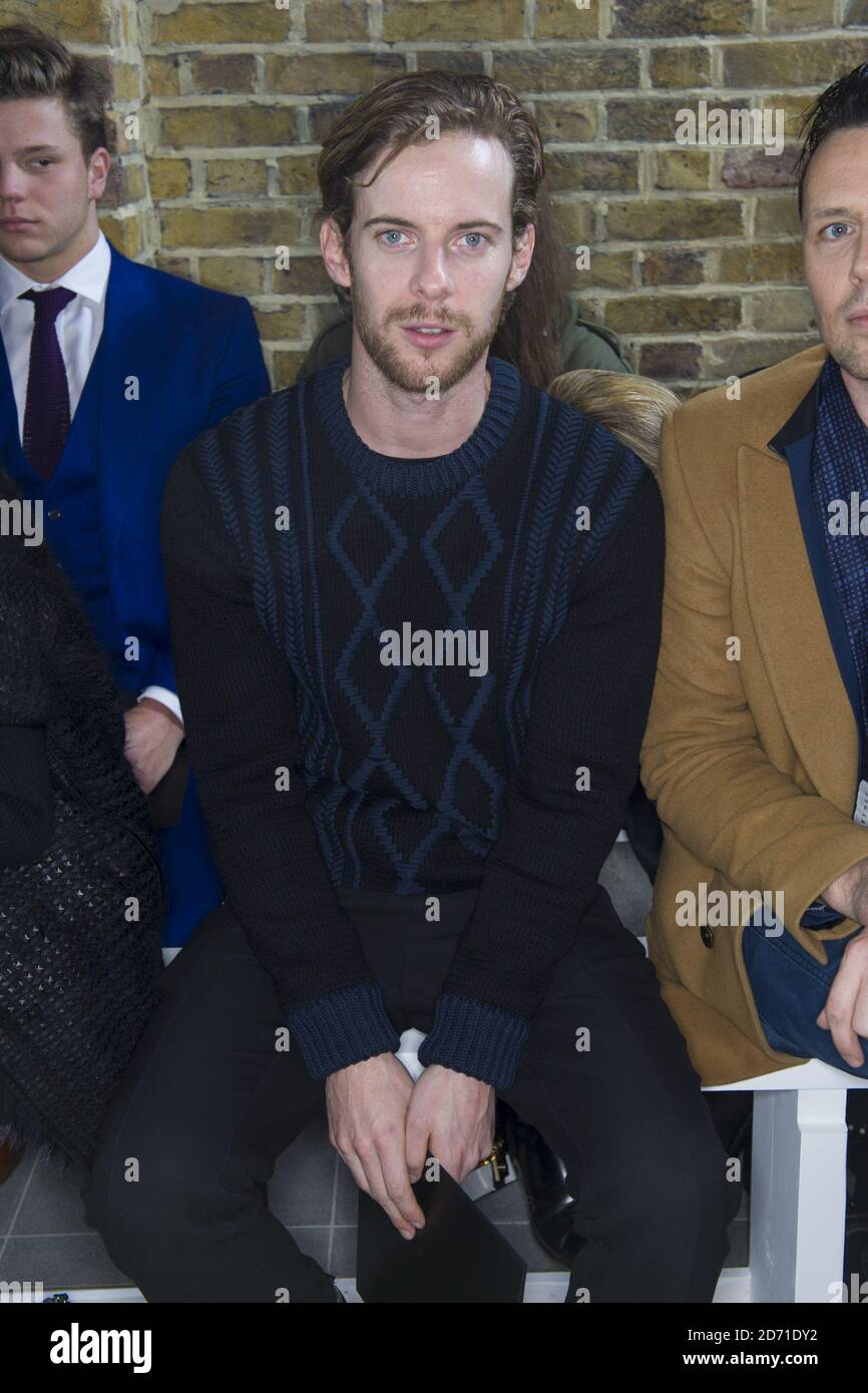 Luke Treadway attending the Pringle Fashion Show, held at the ...