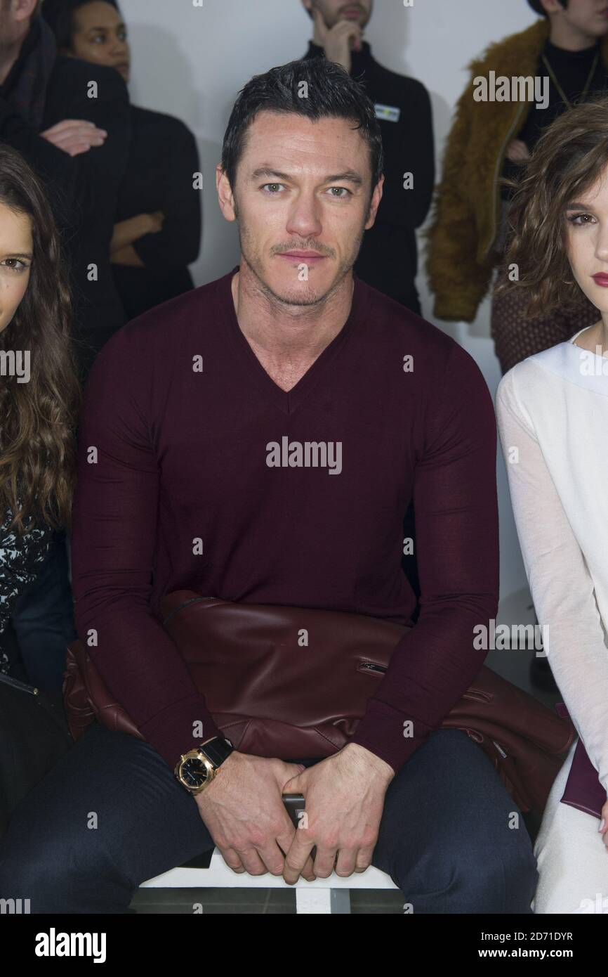 Luke Evans attending the Pringle Fashion Show, held at the Serpentine ...