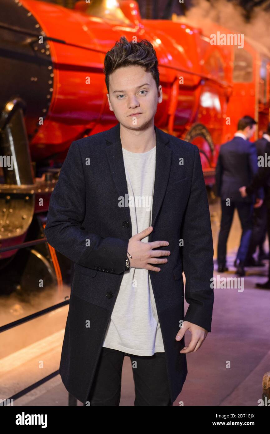 Conor Maynard attending the Harry Potter Studio Tour Celebrity Launch ...