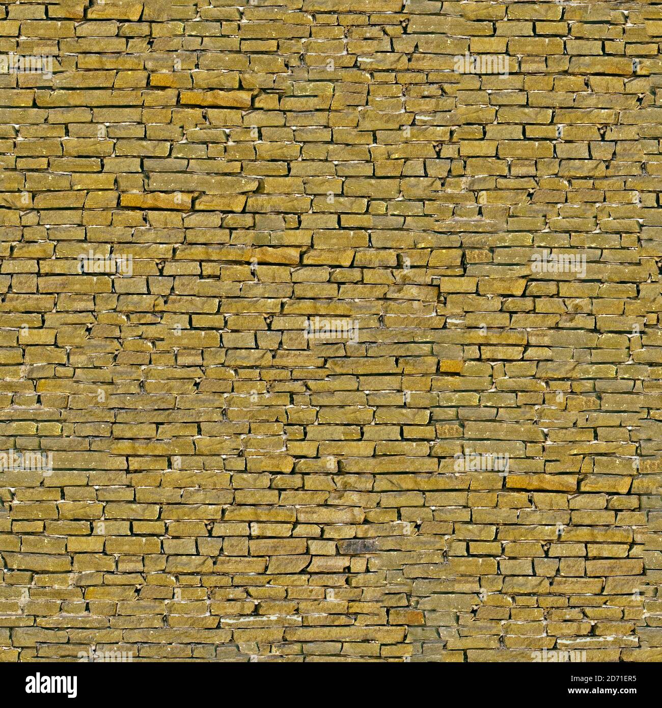 Gold brick wall background. Yellow bricks texture seamless pattern Stock Photo - Alamy