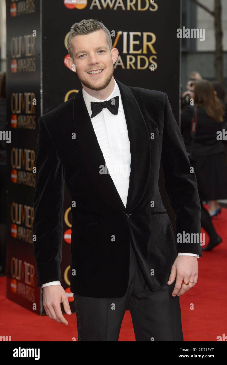 Russell Tovey attending The Olivier Awards 2015, sponsored by ...