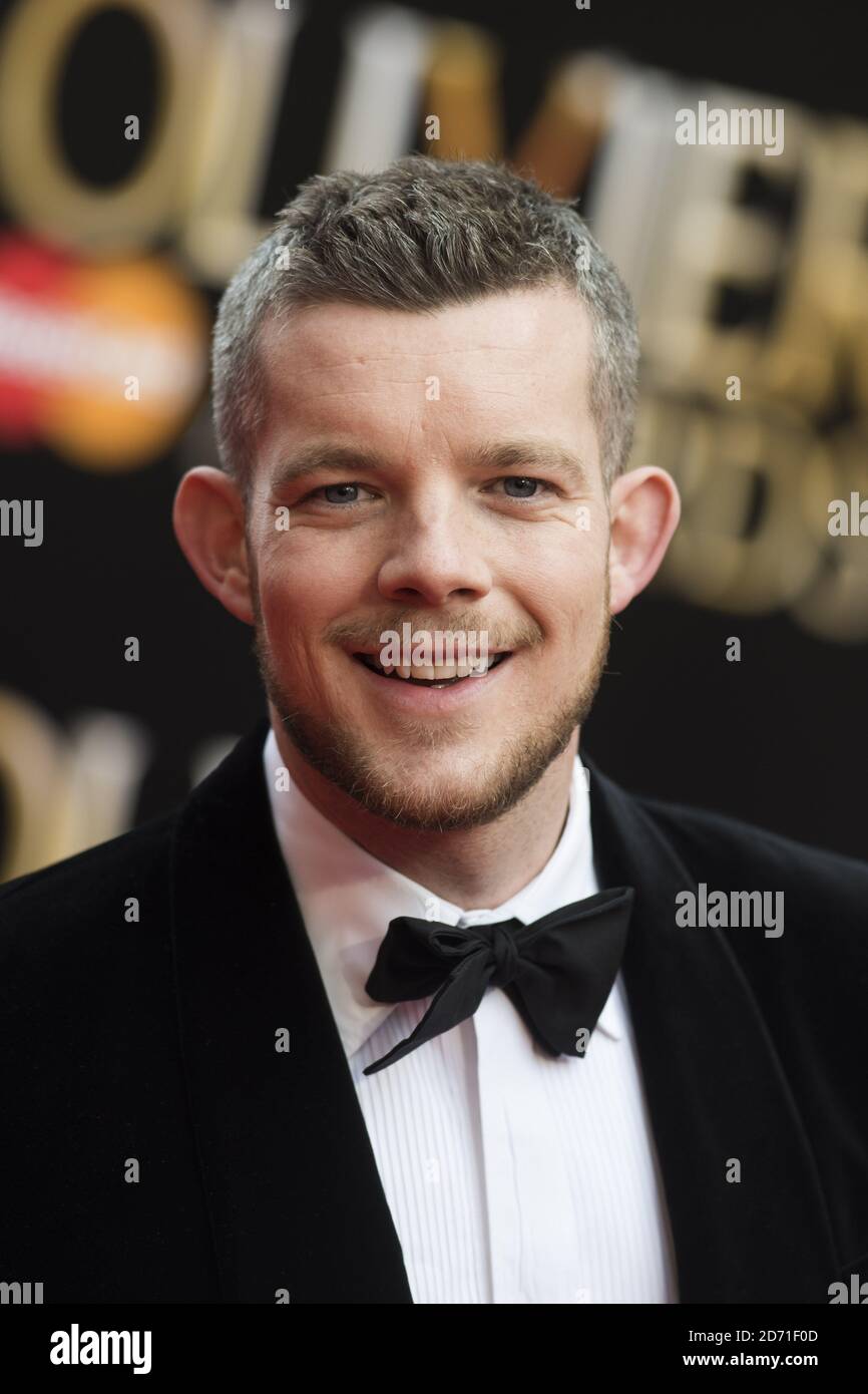 Russell Tovey attending The Olivier Awards 2015, sponsored by ...