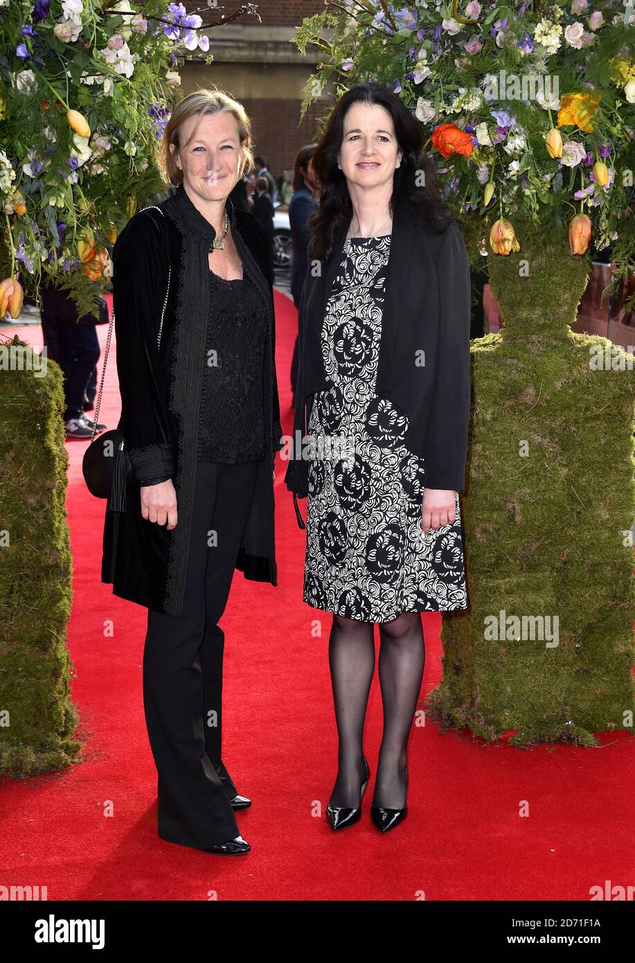 Producers Andrea Calderwood (right) and Gail Egan attending the ...