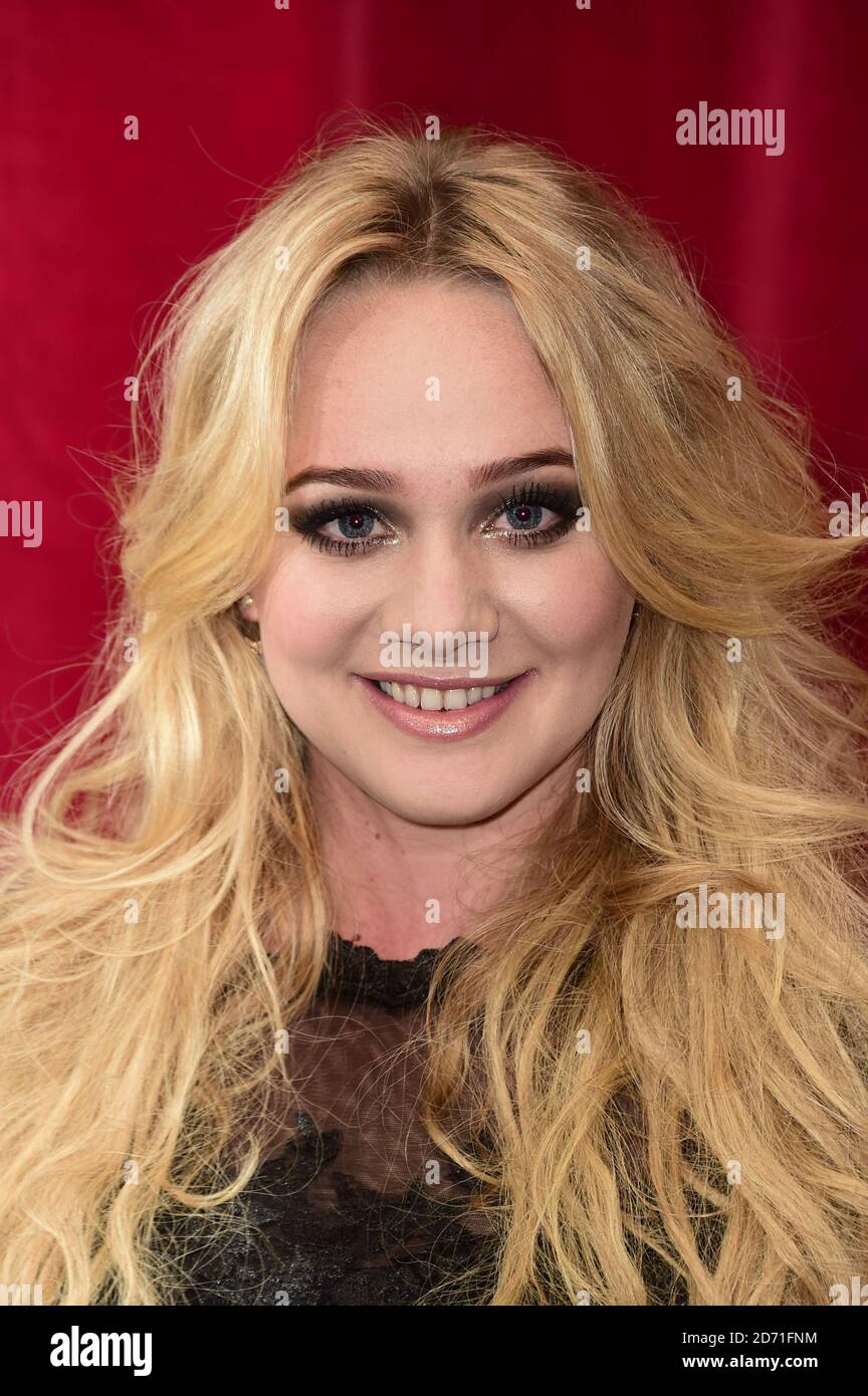 Daisy Wood Davis attending the British Soap Awards at the Palace Hotel ...