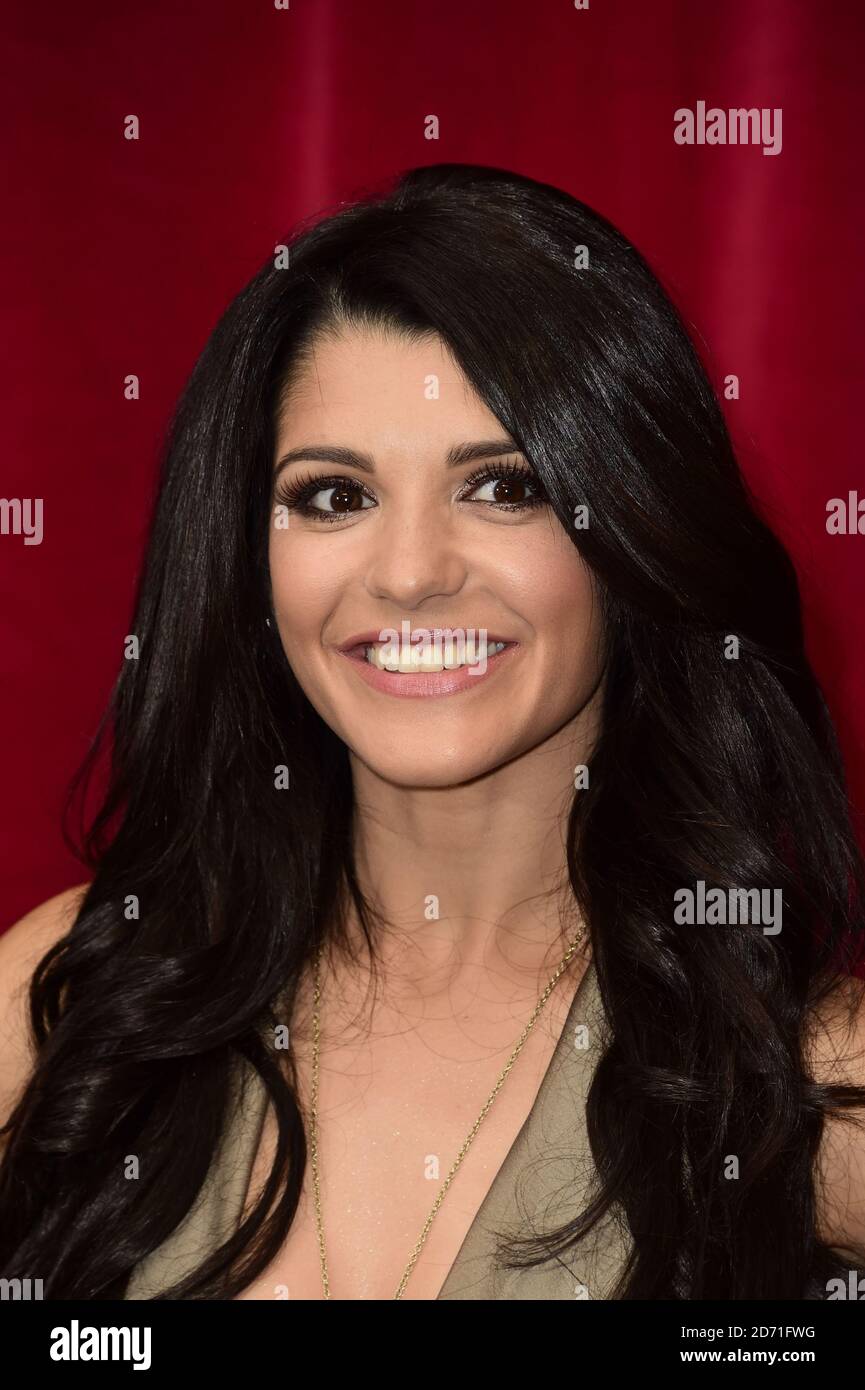 Natalie Anderson attending the British Soap Awards at the Palace Hotel ...