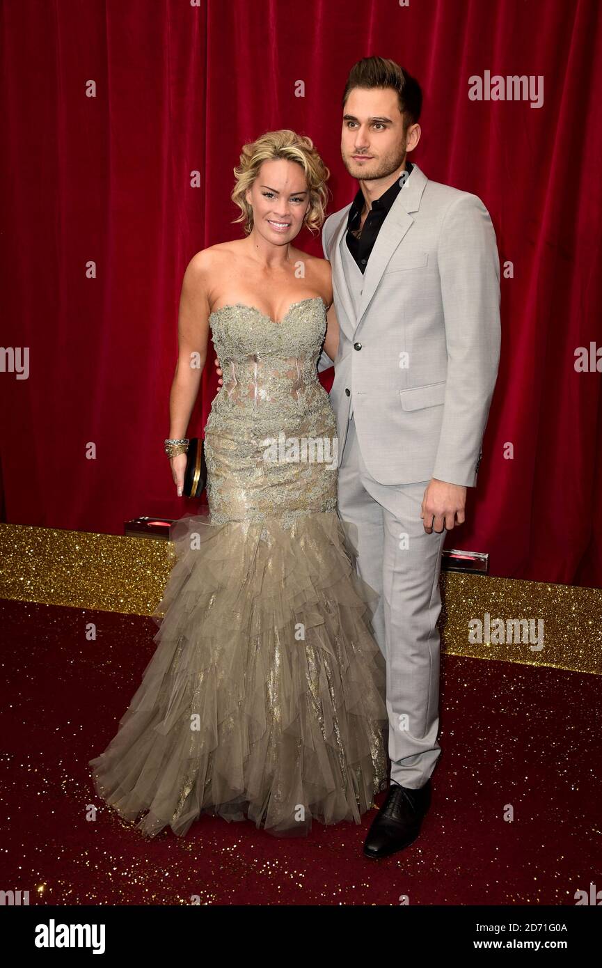 Tamara Wall attending the British Soap Awards at the Palace Hotel ...