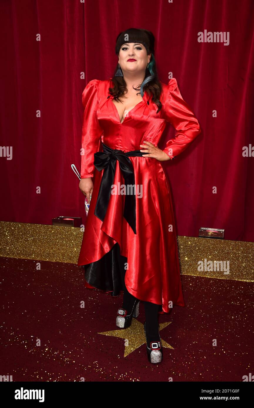 Jessica Ellis attending the British Soap Awards at the Palace Hotel ...