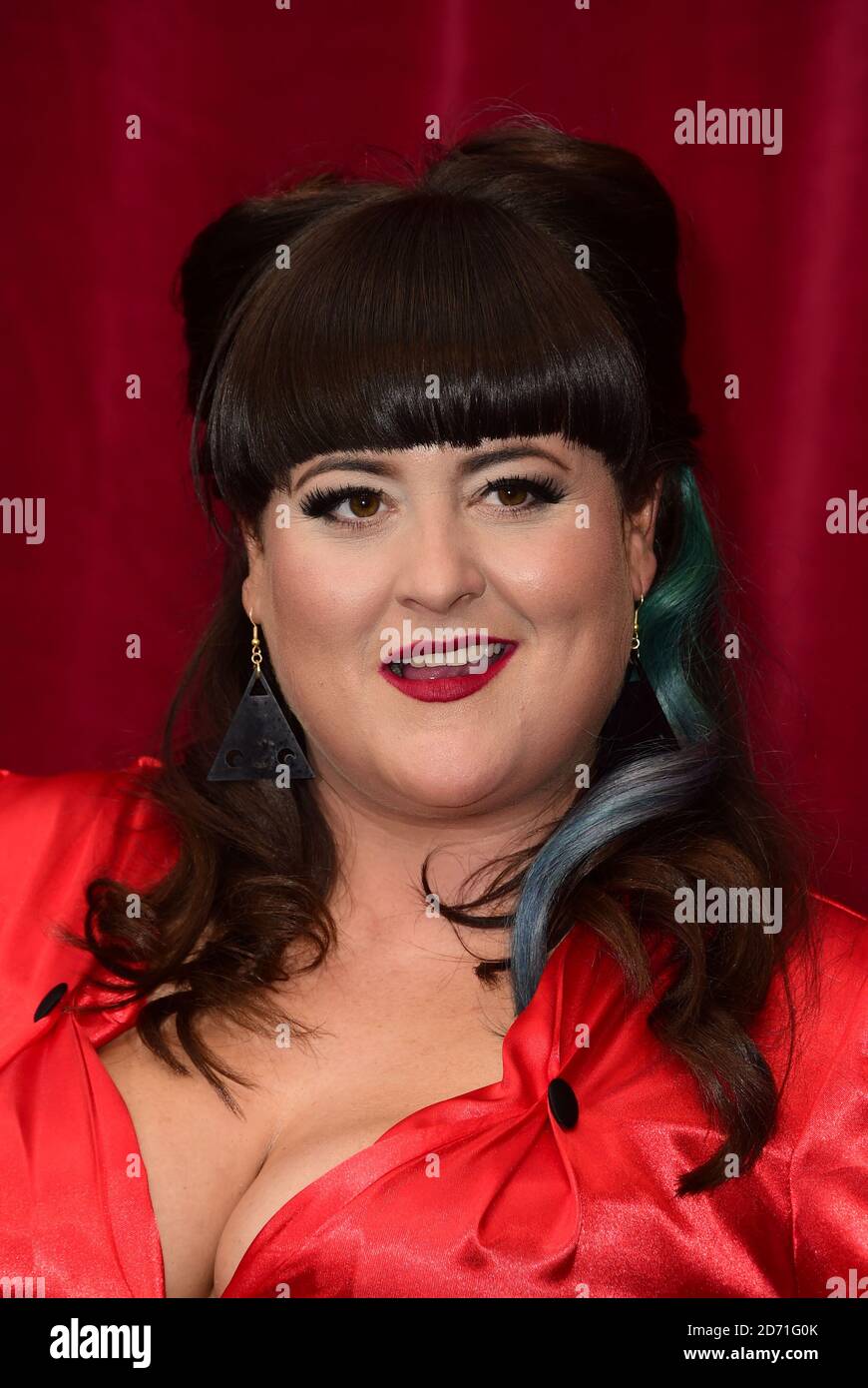 Jessica Ellis attending the British Soap Awards at the Palace Hotel ...