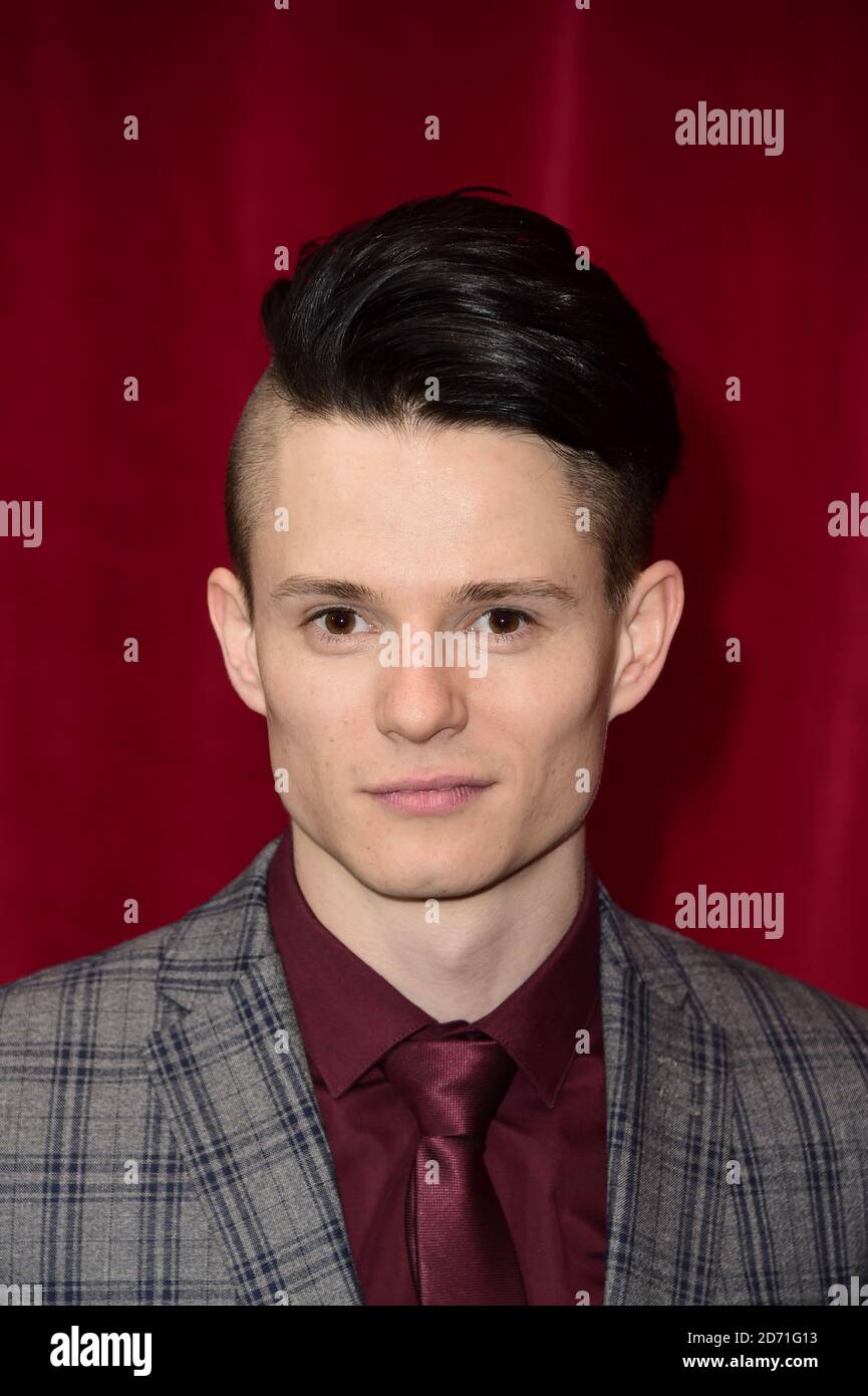 James Fletcher attending the British Soap Awards at the Palace Hotel ...