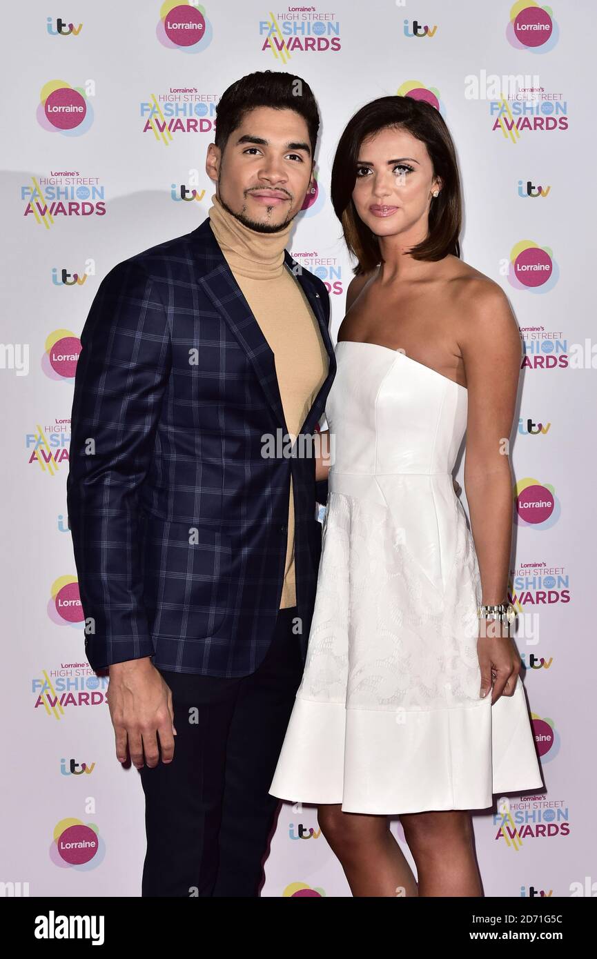 Louis Smith and Lucy mecklenburgh attending Lorraine's High Street ...
