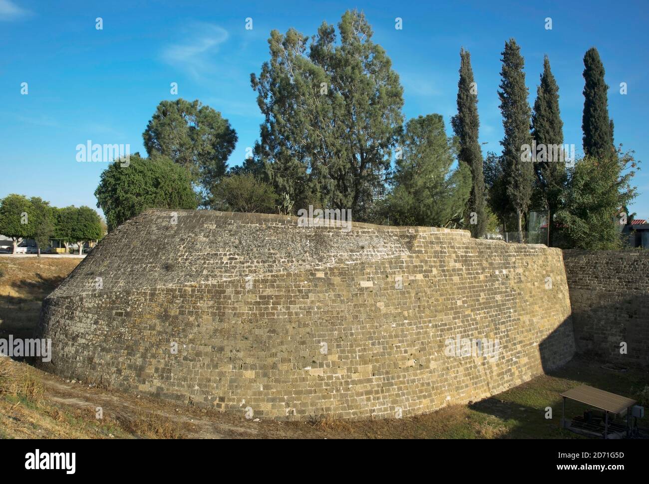 Venetian walls in Nicosia. Cyprus Stock Photo - Alamy