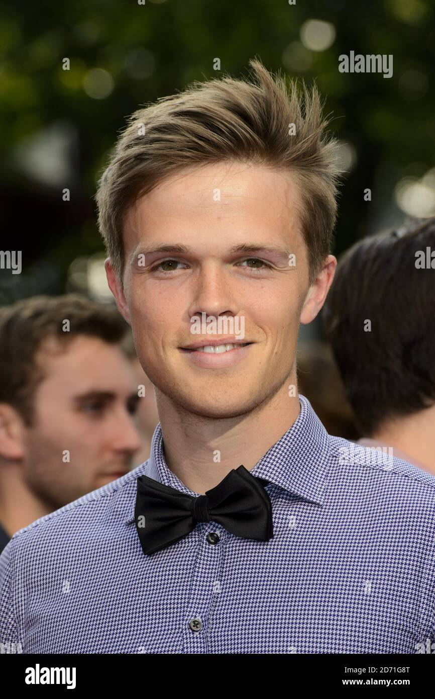 Dan Olsen attending the San Andreas UK film premiere held at The Odeon ...