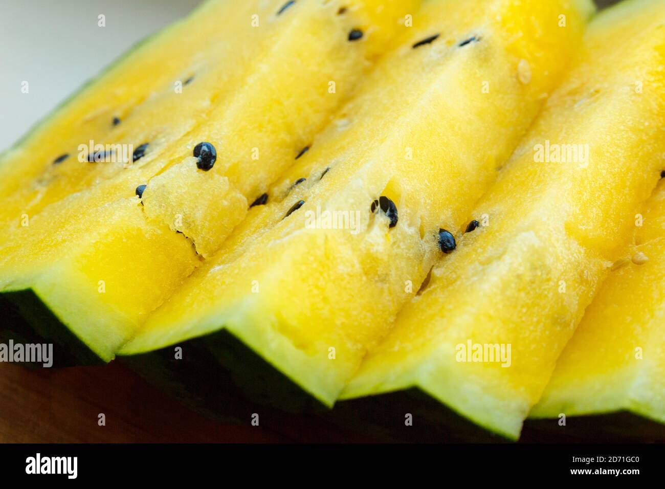 Closeup sweet watermelon slices hi-res stock photography and images - Alamy