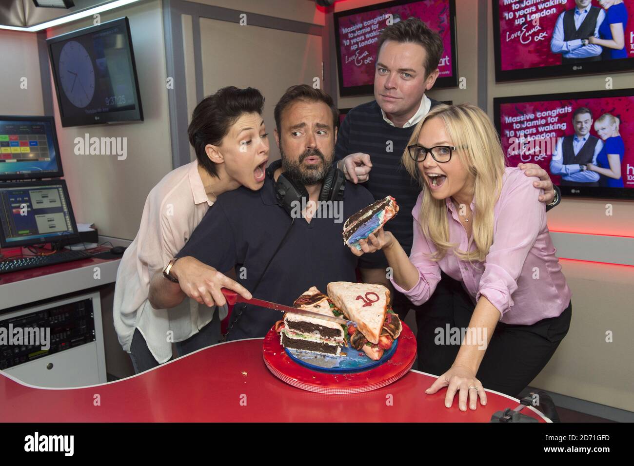 Heart radio presenters hi-res stock photography and images - Alamy