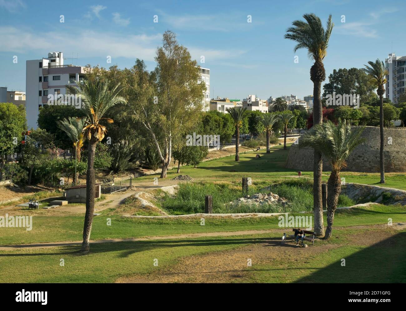 Municipal park in Nicosia. Cyprus Stock Photo - Alamy