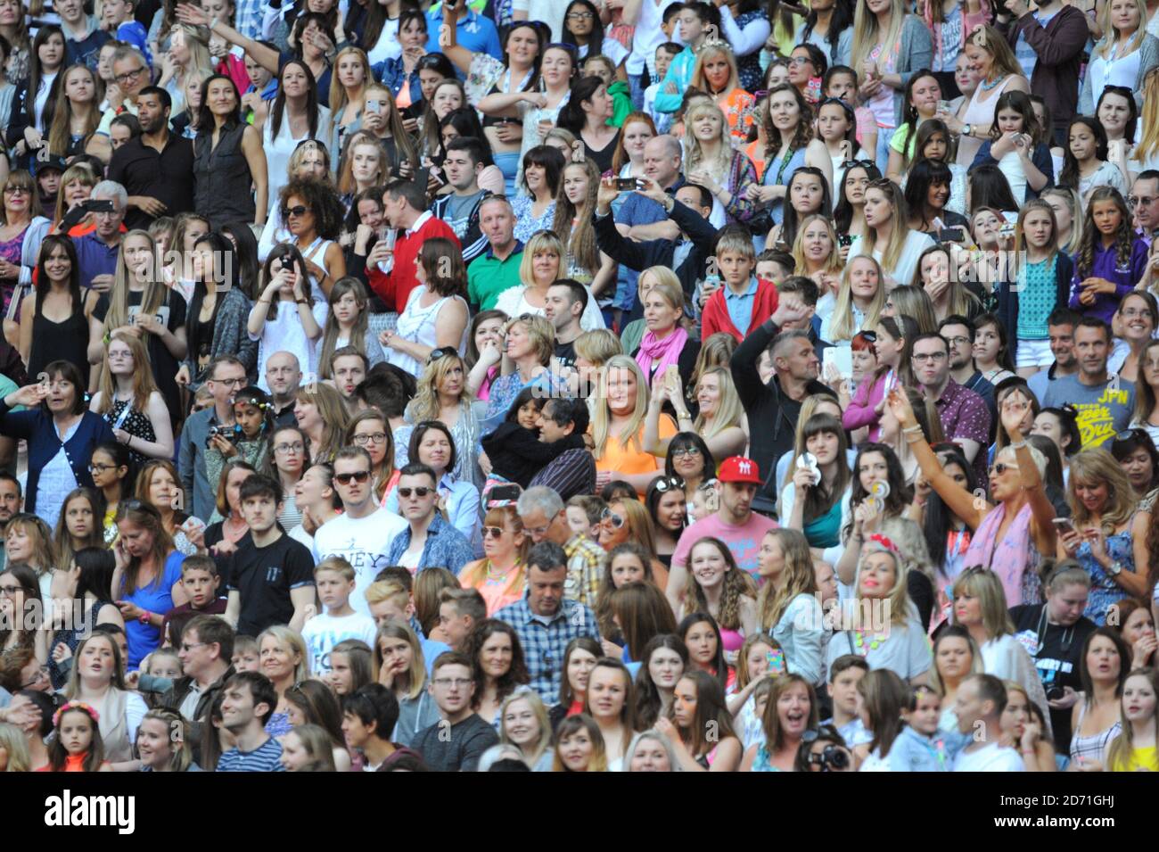 EXCLUSIVE Fans in the crowd during Capital FM's Summertime Ball at ...