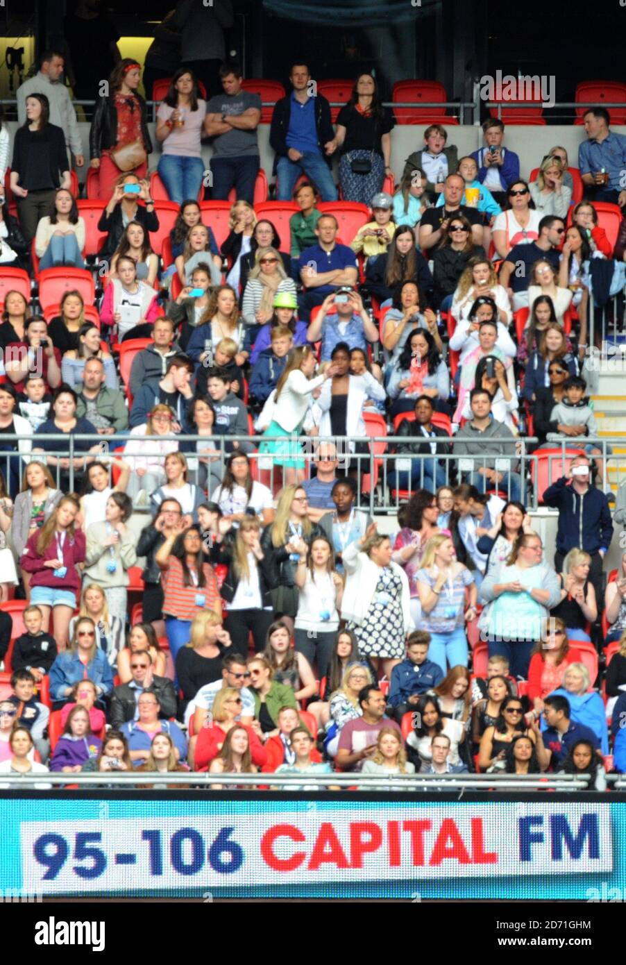 EXCLUSIVE Fans in the crowd during Capital FM's Summertime Ball at ...