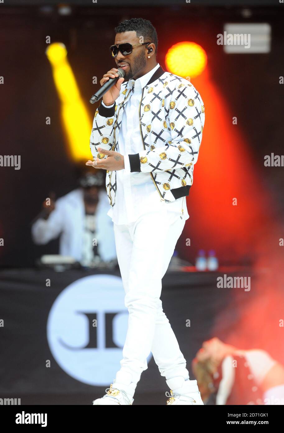 EXCLUSIVE Jason Derulo performs on stage during Capital FM's Summertime ...