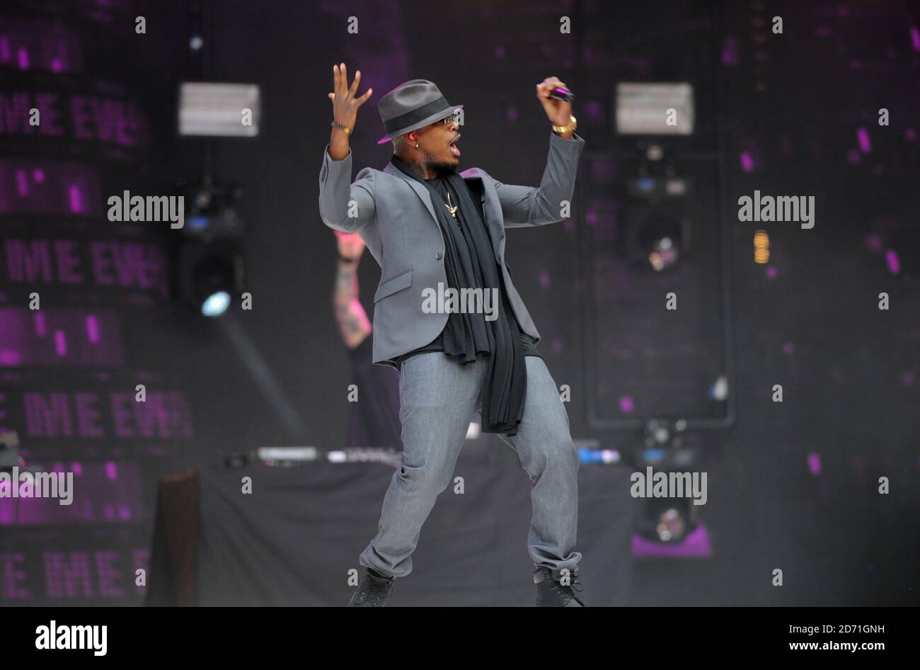 EXCLUSIVE Ne-Yo performs on stage during Capital FM's Summertime Ball ...
