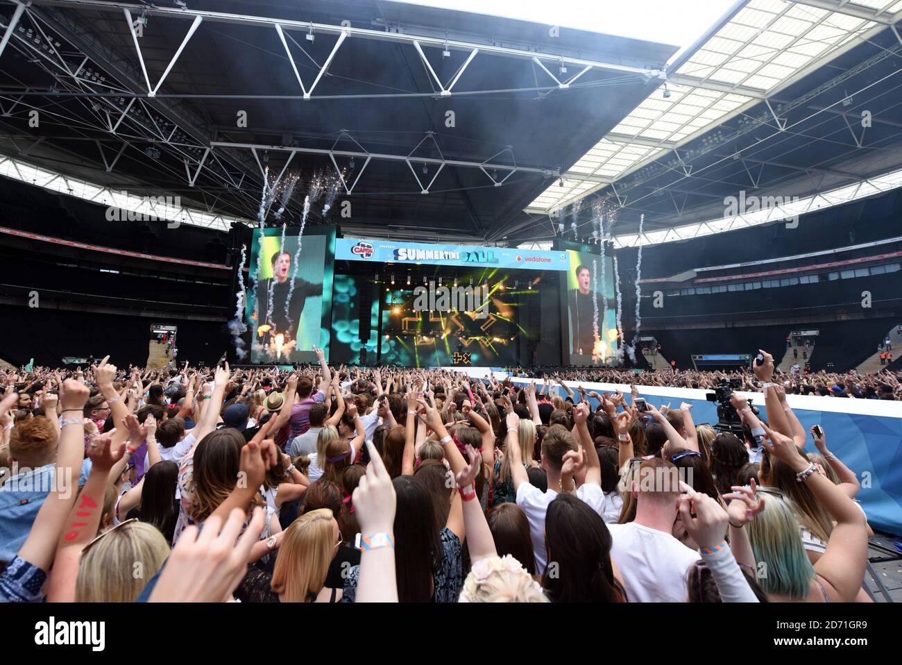 EXCLUSIVE Dj Martin Garrix performs on stage during Capital FM's ...