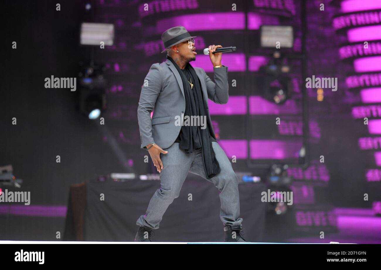 EXCLUSIVE Ne-Yo performs on stage during Capital FM's Summertime Ball ...