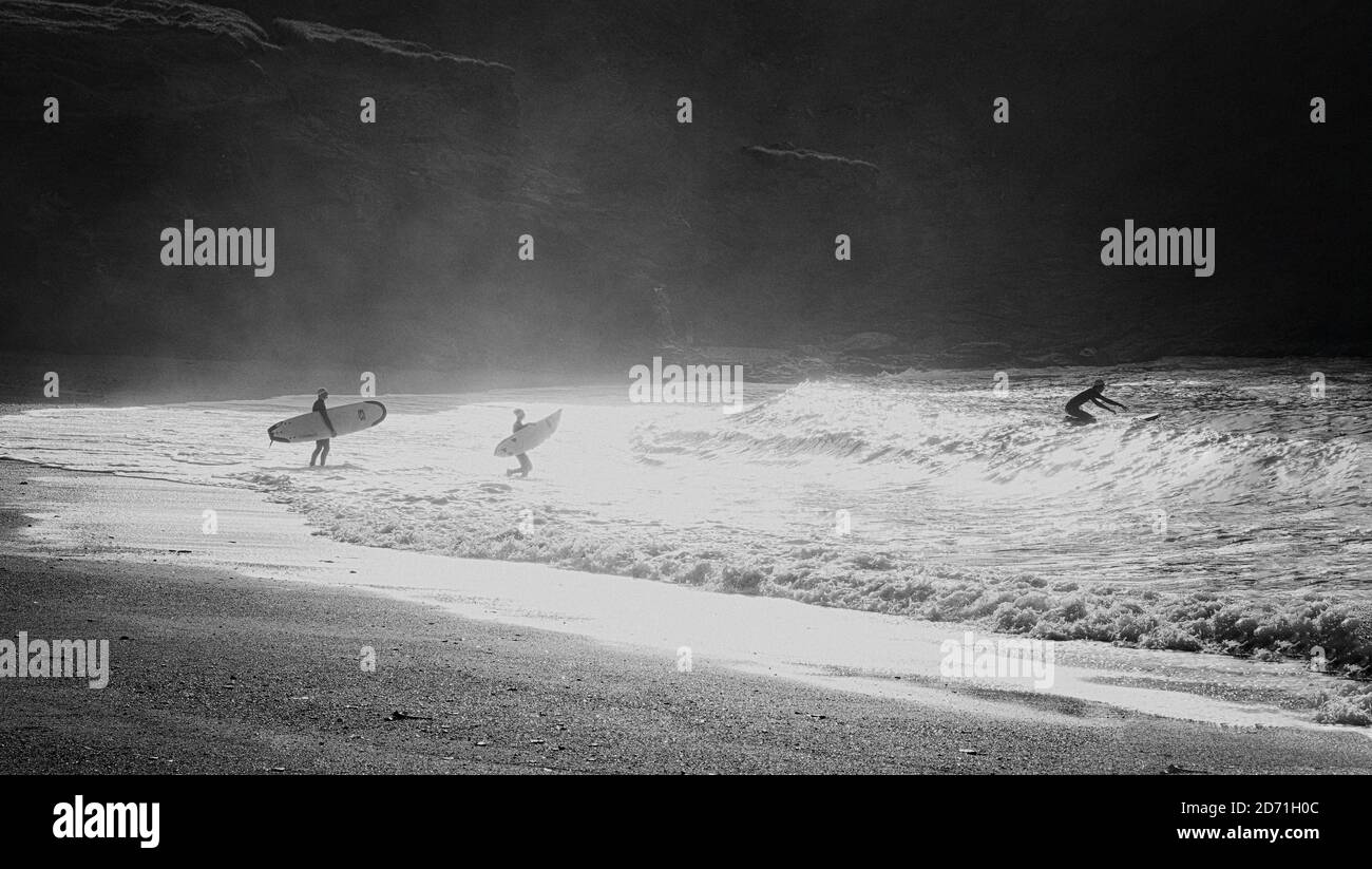 surfer, training to be lifeguards, keeping Cornish beaches safe church ...
