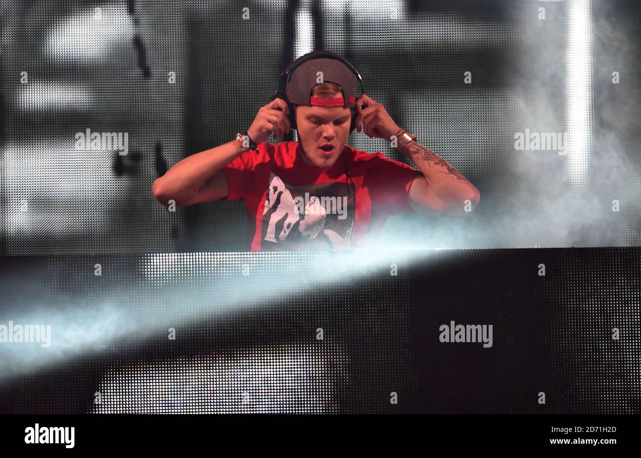 EXCLUSIVE Avicii performs on stage during Capital FM's Summertime Ball ...