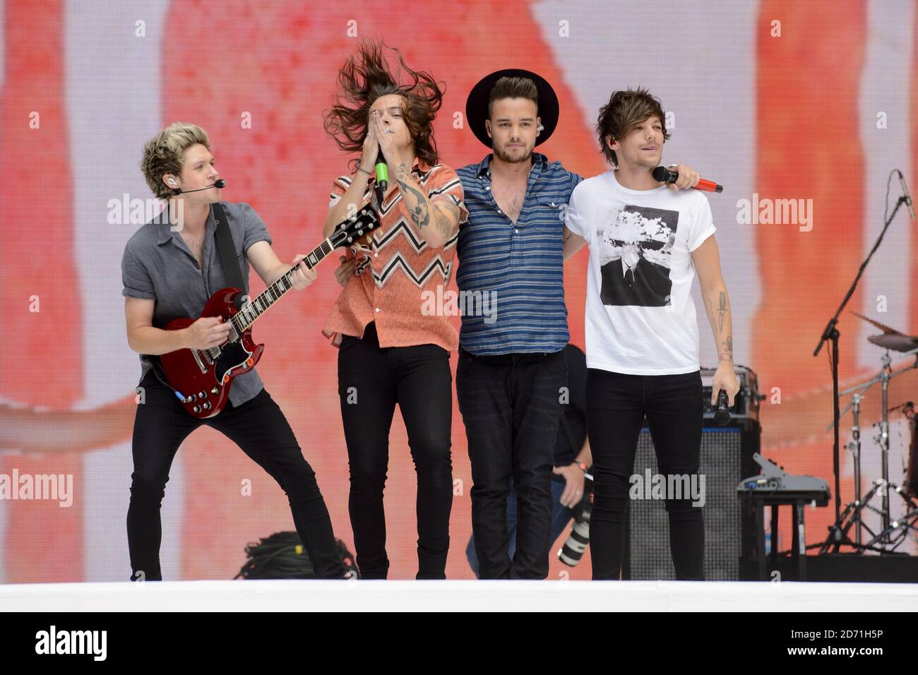 EXCLUSIVE (left to right) Niall Horan, Harry Styles, Liam Payne and ...
